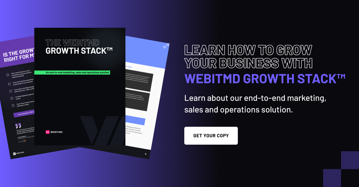 The WEBITMD Growth Stack